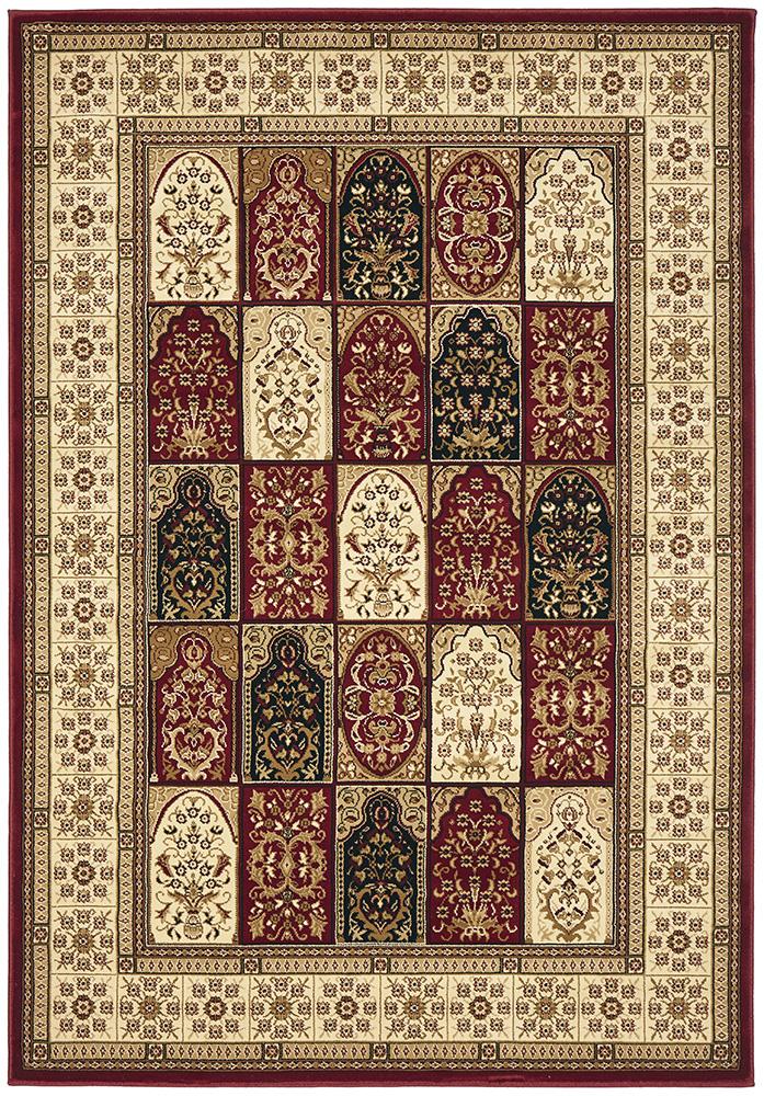 Sydney 4 Red Ivory by Rug Culture - Style Sourcebook