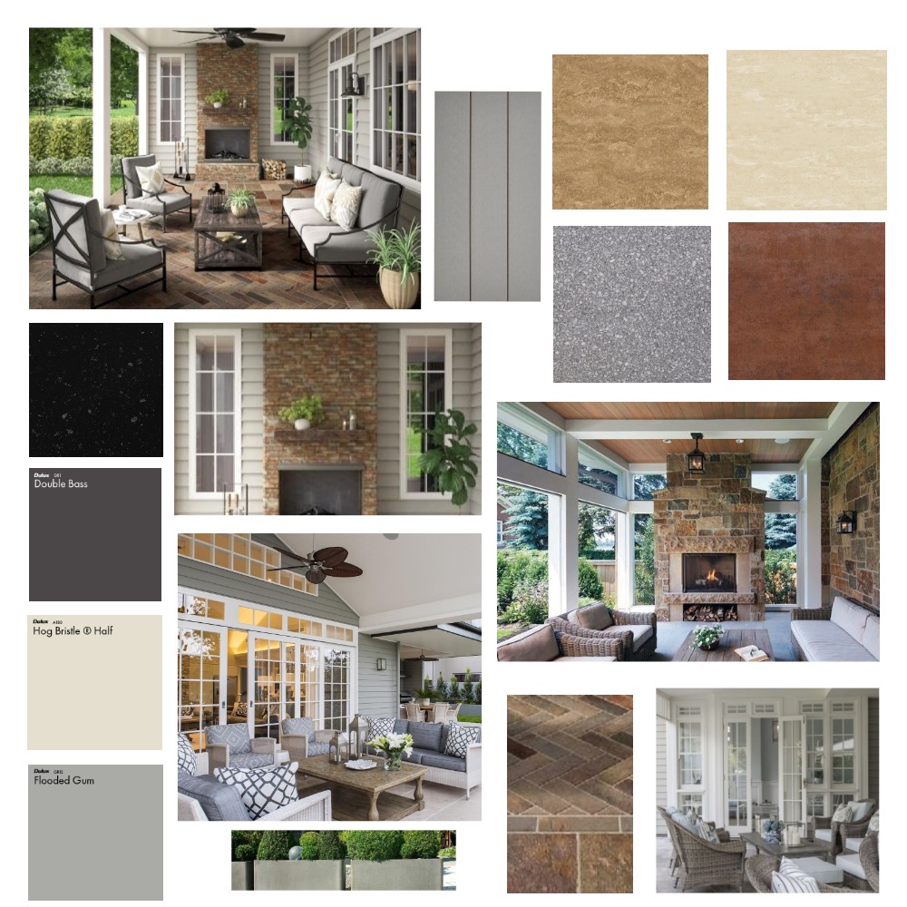 Patio mood board Interior Design Mood Board by Iqra Arc Square - Style ...