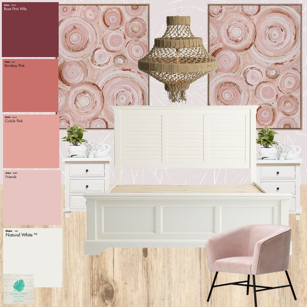 Pink Native Interior Design Mood Board by Fresh Start Styling & Designs ...