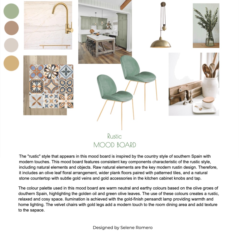 Rustic mood board Interior Design Mood Board by Selene - Style Sourcebook