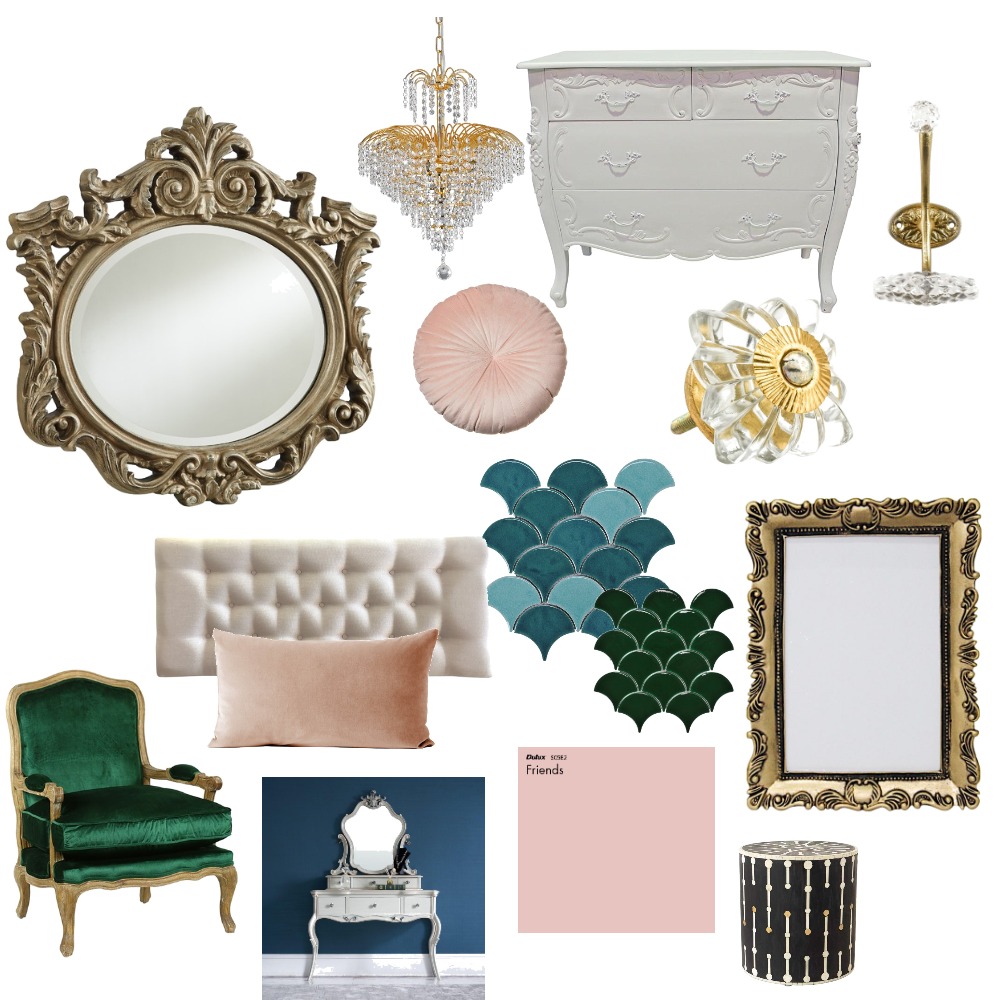 rococo art deco bedroom Interior Design Mood Board by Jooo - Style ...