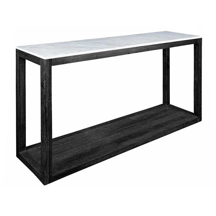 Denver Marble Topped Timber Console Table, 150cm by Florabelle - Style ...