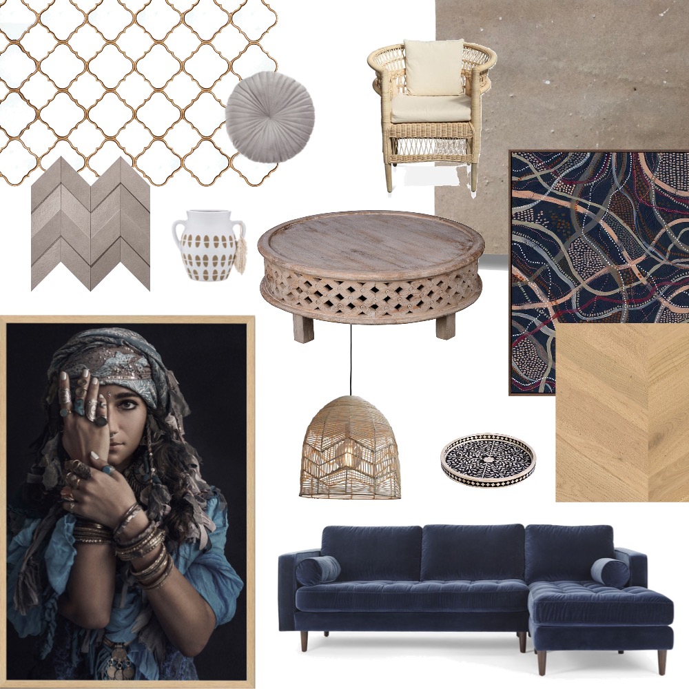 Gypsy Inspo Interior Design Mood Board by TahnaMarie - Style Sourcebook