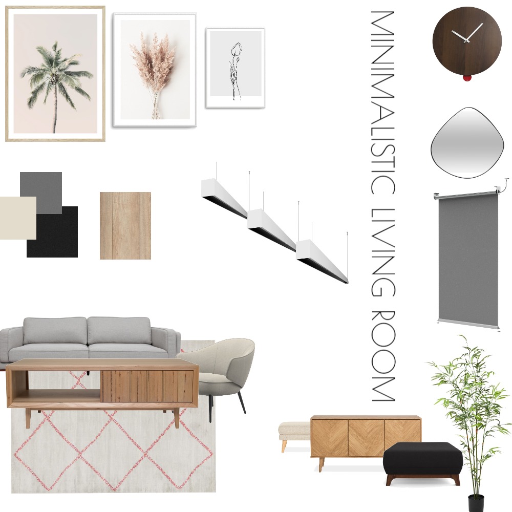 MINIMALISTIC MOOD BOARD Interior Design Mood Board by Jatin Pathak ...