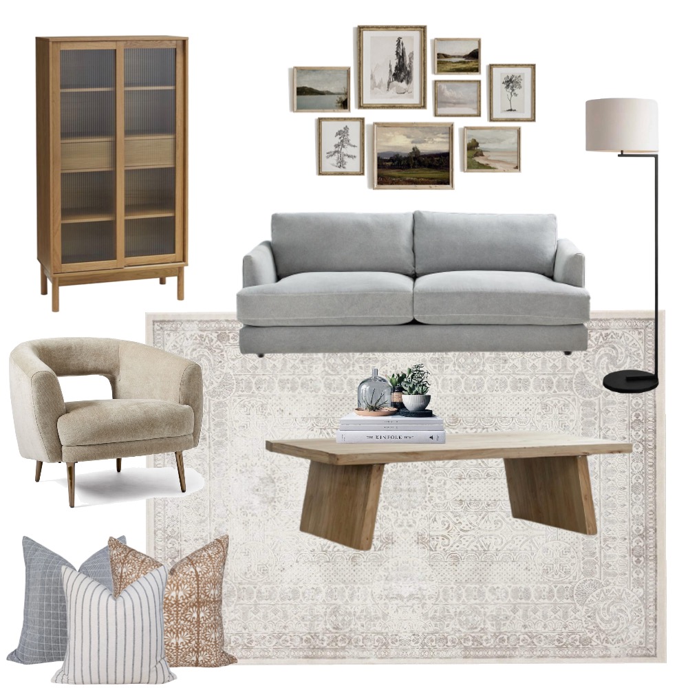Transitional neutral living room Interior Design Mood Board by Airey ...