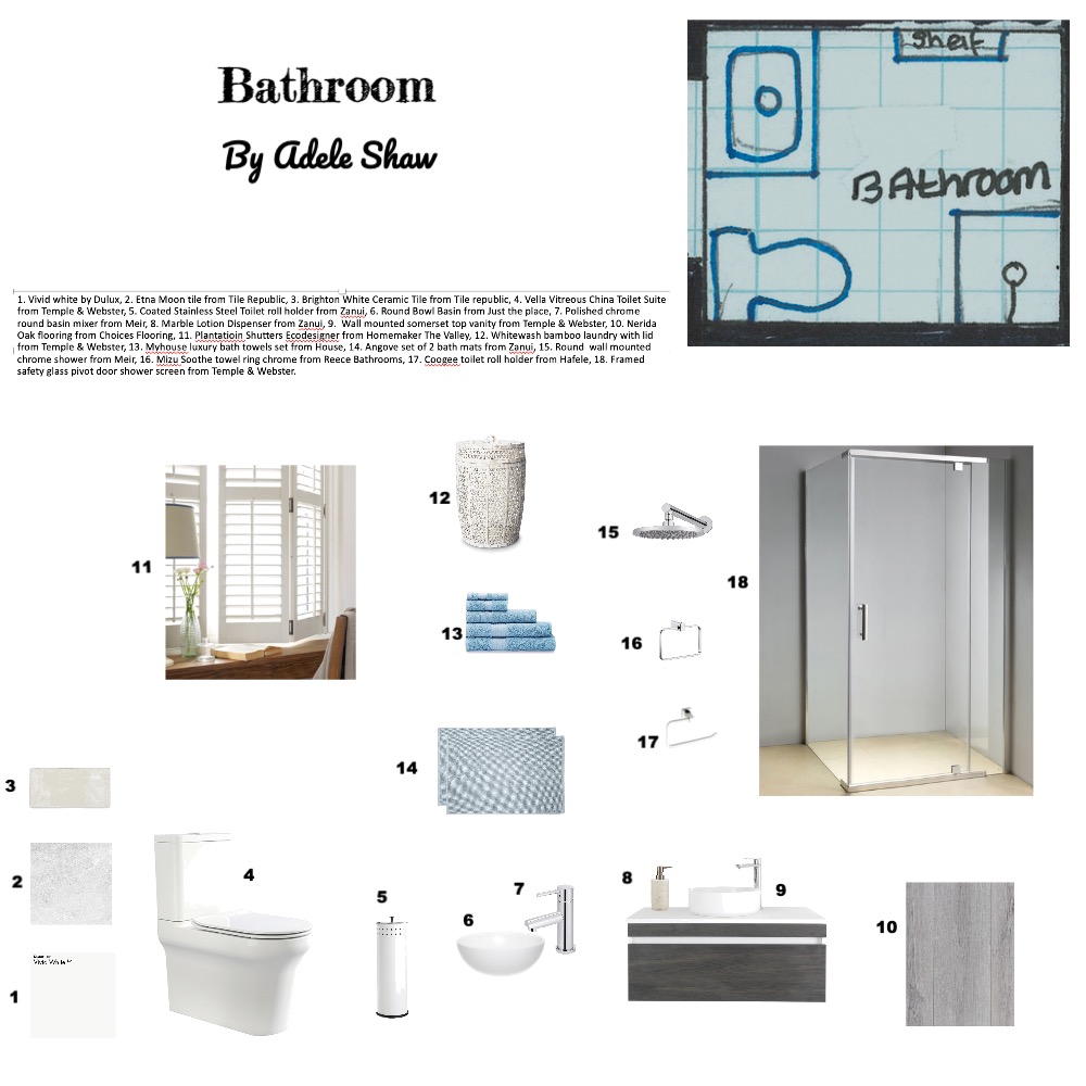 Sample Board Kitchen Interior Design Mood Board by Adele Shaw - Style ...