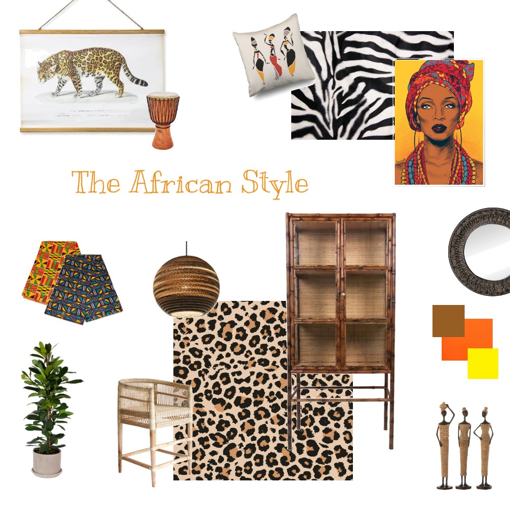 Afrikaans Interior Design Mood Board by Chinchinwise - Style Sourcebook