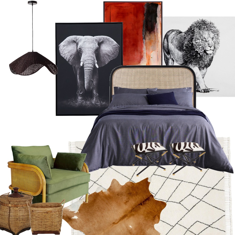 African Interior Design Mood Board by Princess Tiatco - Style Sourcebook