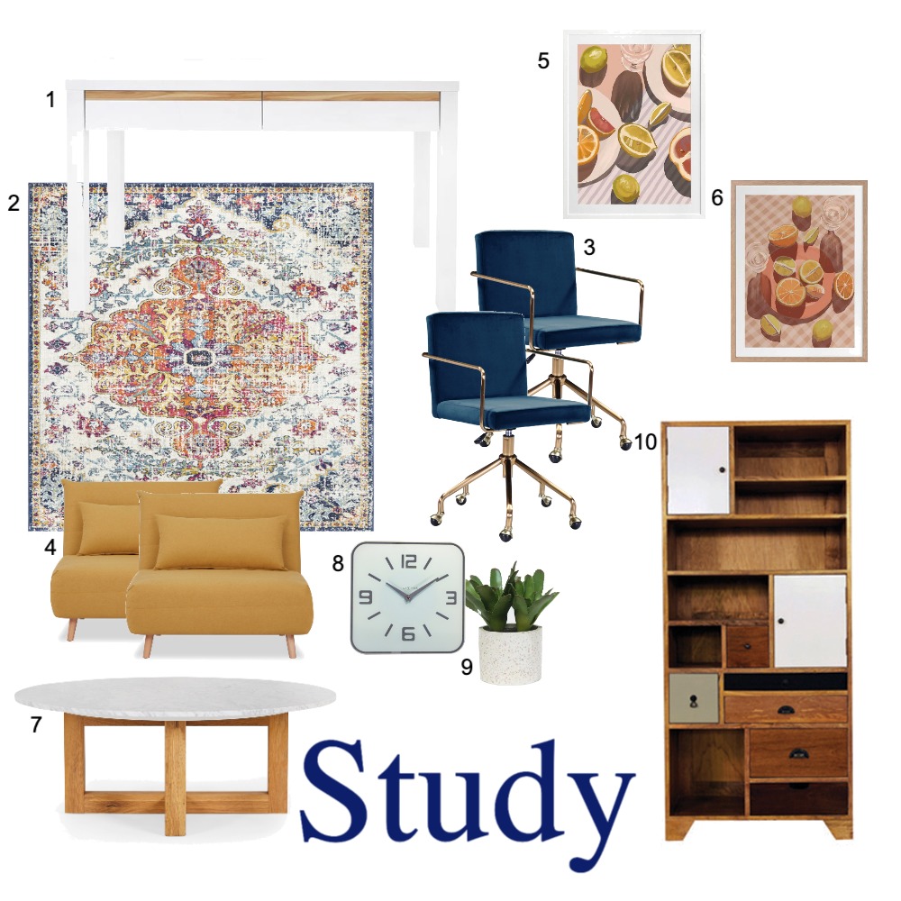 study- Sample Board Interior Design Mood Board by Mikaylahowley - Style ...
