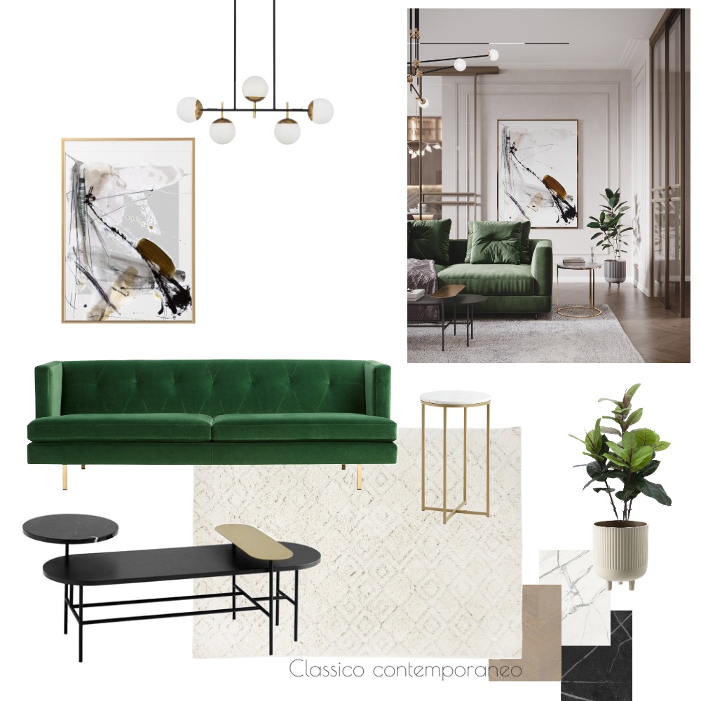 classic contemporary Interior Design Mood Board by parinaz - Style ...