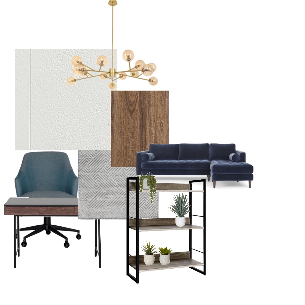 Cool tone office Interior Design Mood Board by 24.noffav - Style Sourcebook