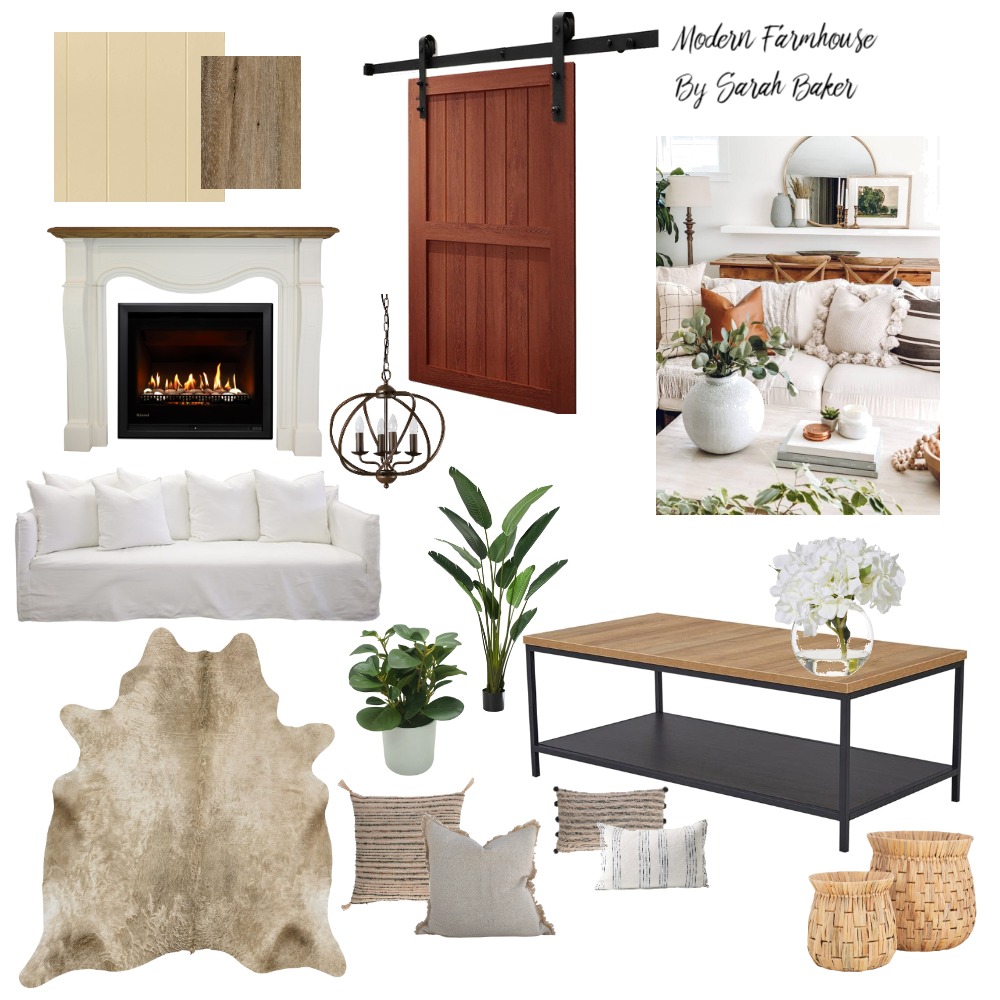 Modern Farmhouse Interior Design Mood Board by Sarah Falconer - Style ...