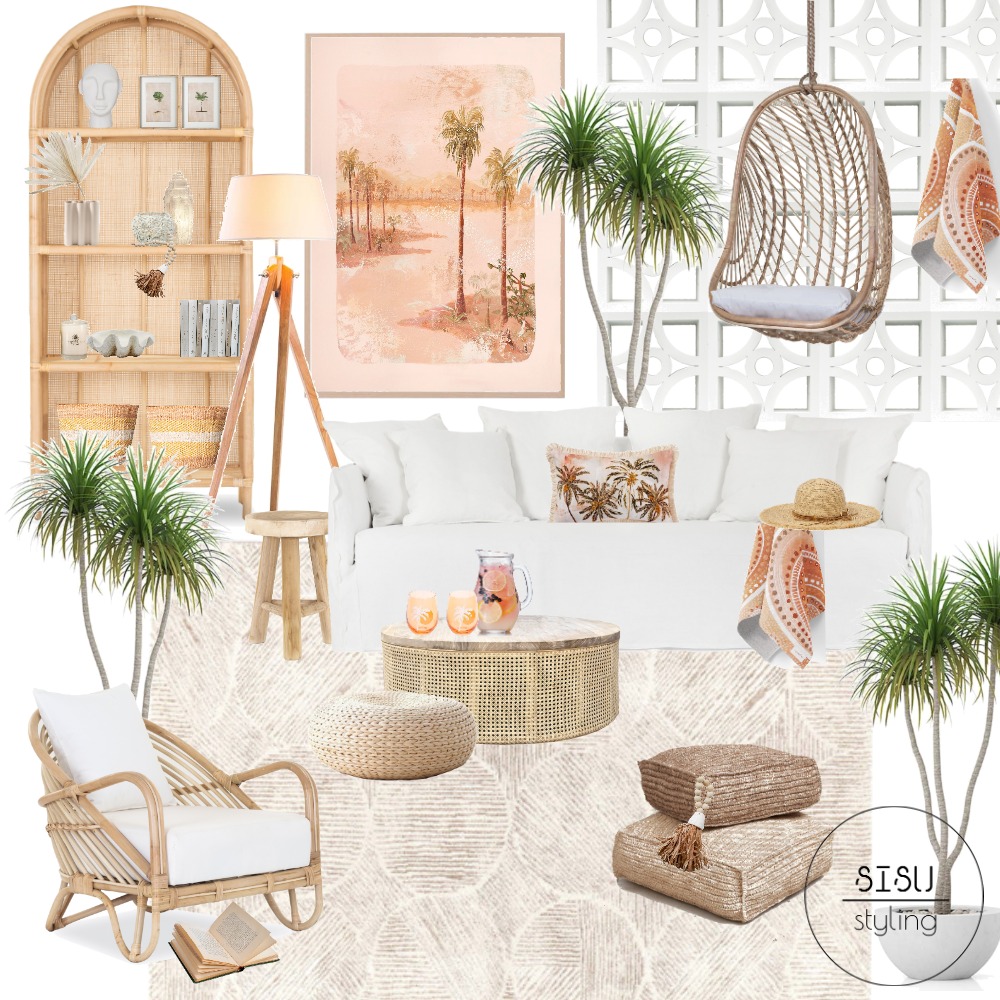 Summer escape living room Interior Design Mood Board by Sisu Styling ...