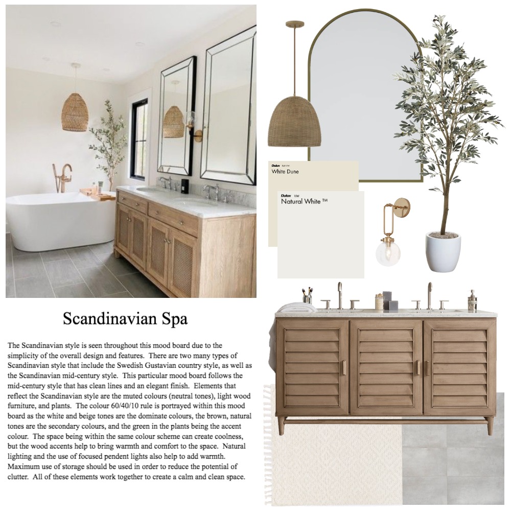 Scandinavian Spa Interior Design Mood Board by meglockerbie - Style ...