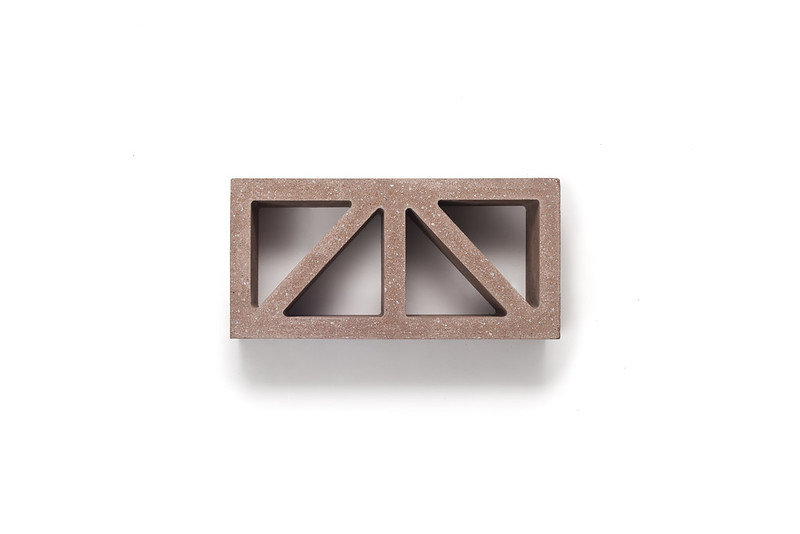 Breeze Block - Pottery (Wedge Breeze) by GB Masonry - Style Sourcebook
