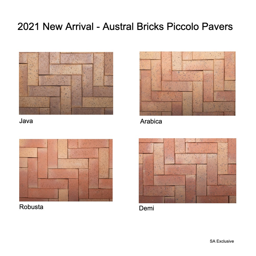 2021 New Arrival - Austral Bricks Piccolo Pavers Interior Design Mood ...