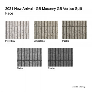 GB Vertico Split Face - Limestone by GB Masonry - Style Sourcebook
