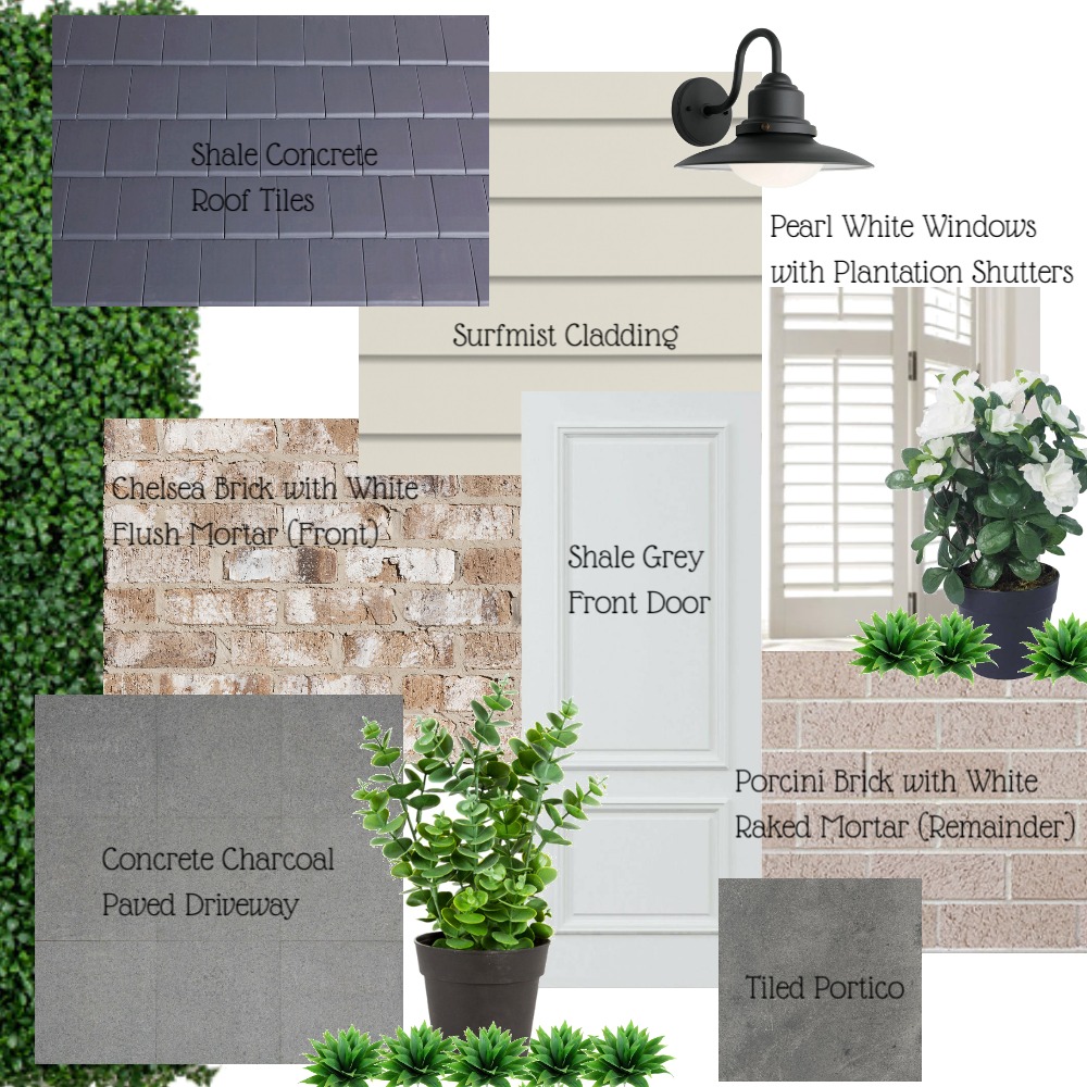 Exterior Interior Design Mood Board by hurleyhome - Style Sourcebook