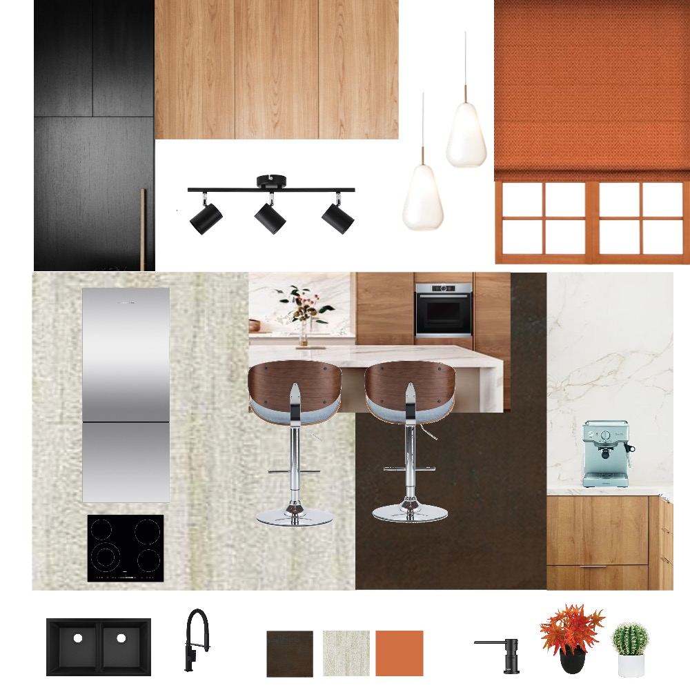 Kitchen Sample Board Interior Design Mood Board by Sketchen - Style ...