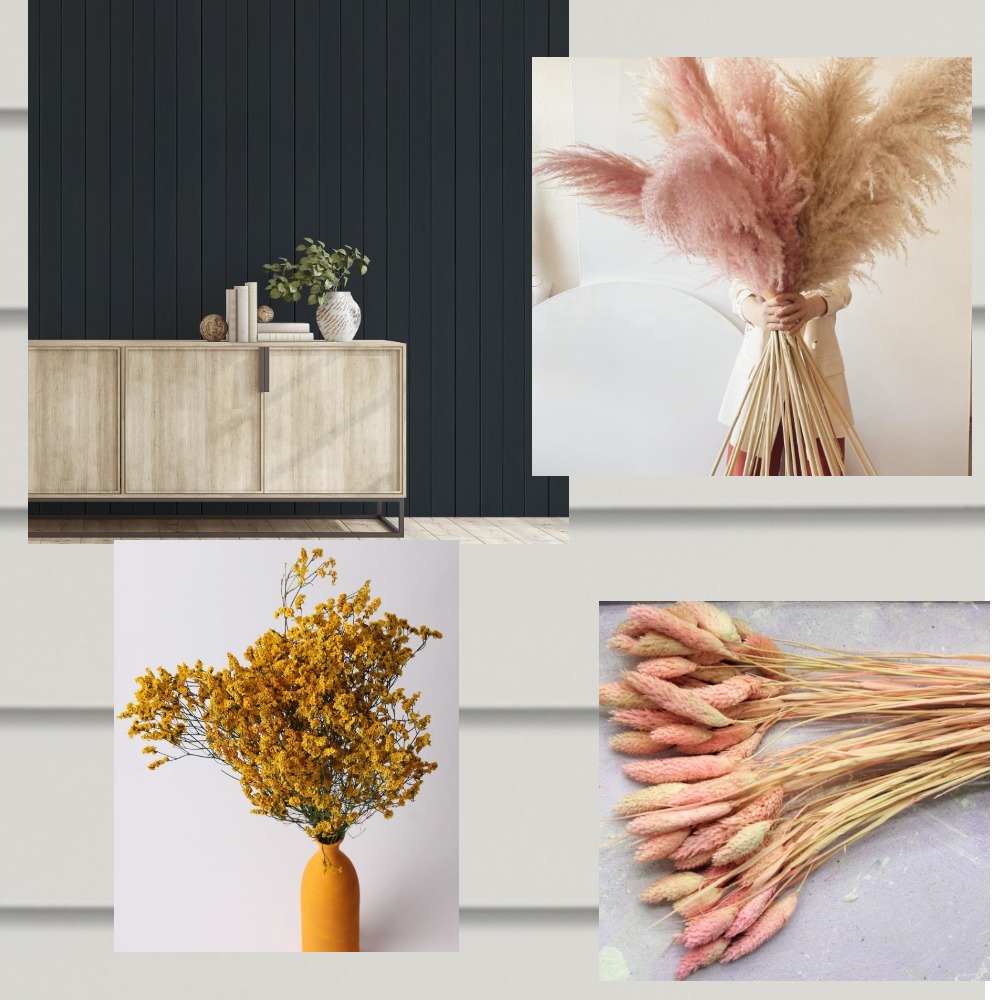 Floral mood Interior Design Mood Board by Balakina - Style Sourcebook