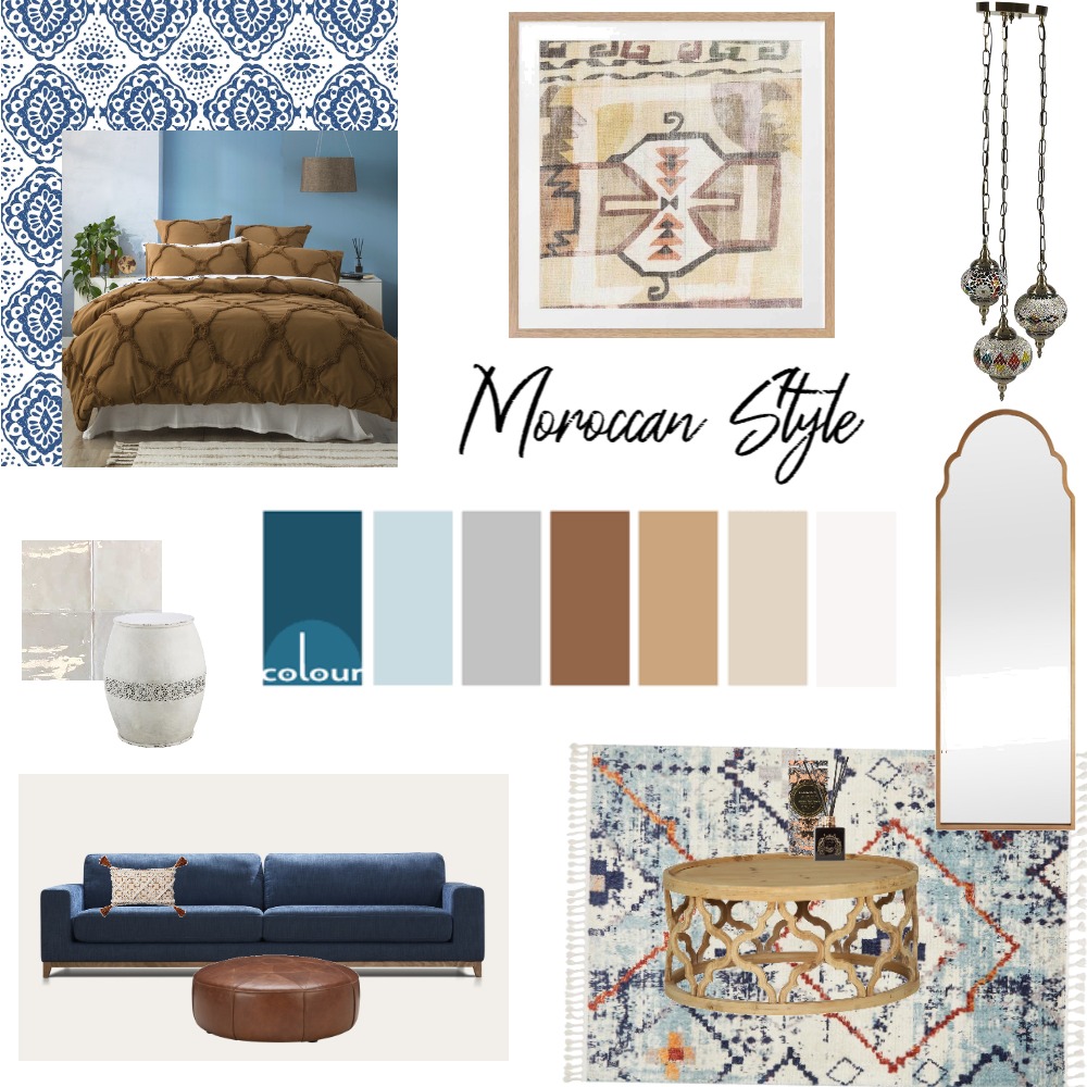 Moroccan Mood Board Interior Design Mood Board by Mary Vlahakis - Style ...