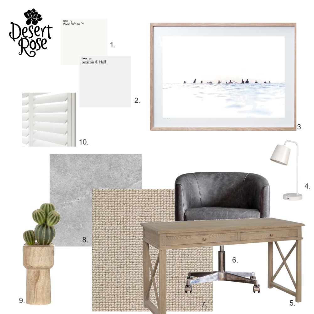 office two Interior Design Mood Board by evasaunders - Style Sourcebook