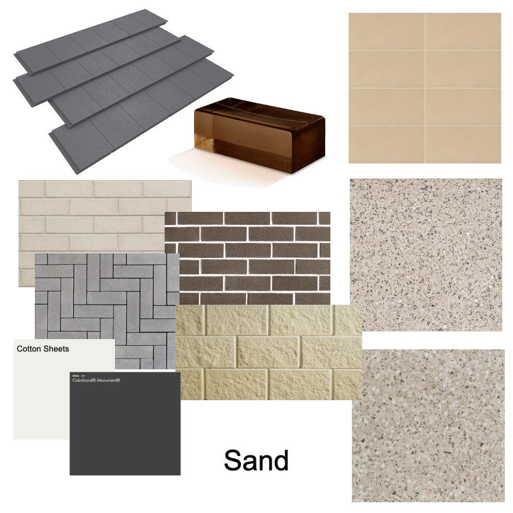 Sand Colour Palette Interior Design Mood Board by Brickworks Building ...