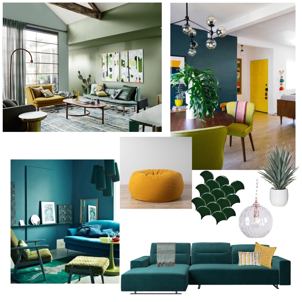 Analogous design Interior Design Mood Board by Jeans - Style Sourcebook