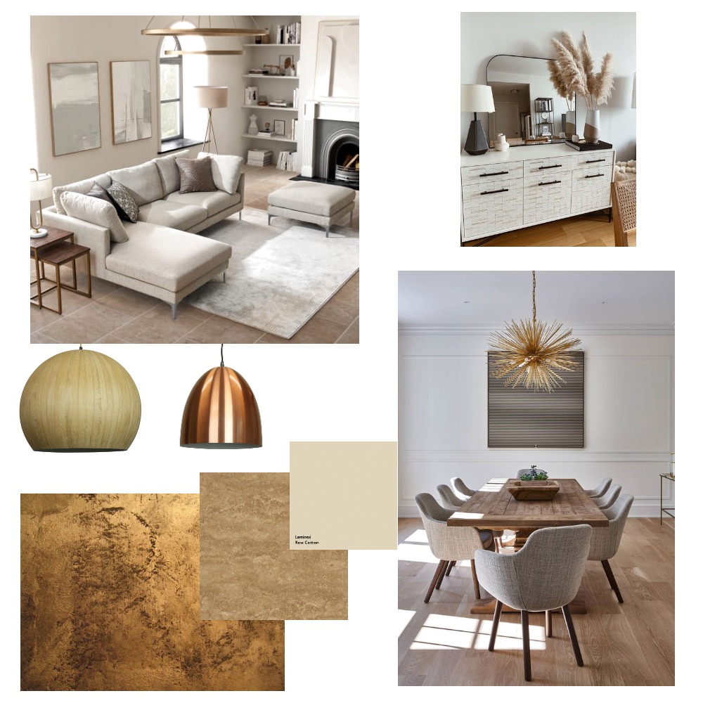 Monochromatic Color scheme Interior Design Mood Board by isabell ...