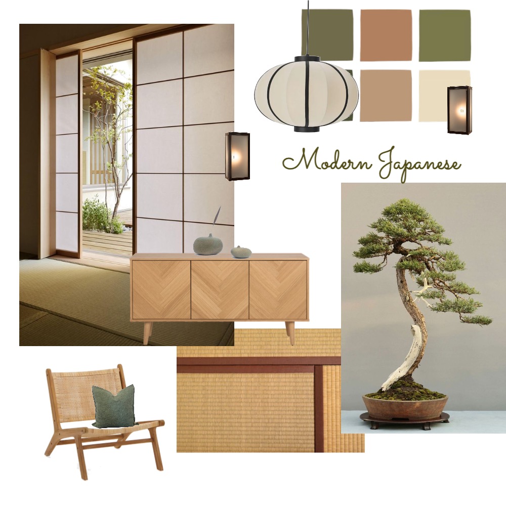 modern japanese Interior Design Mood Board by Emmanuelle.bp - Style ...