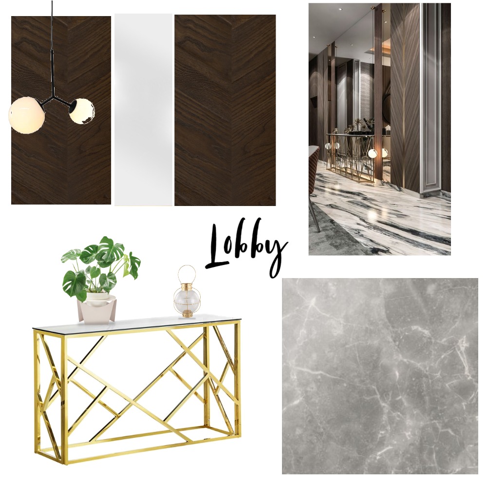 lobby Interior Design Mood Board by Ar. Tanya misty - Style Sourcebook