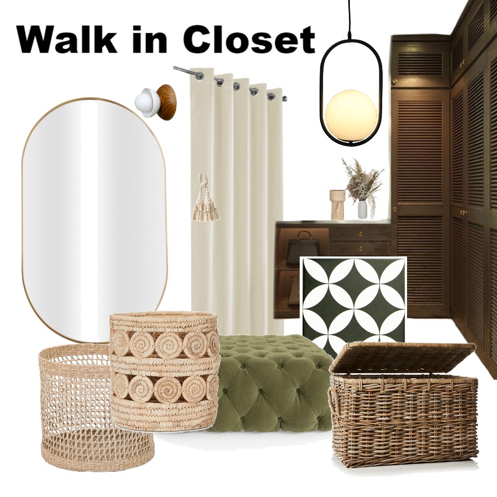 walk in closet tropical design Interior Design Mood Board by kimdavid ...