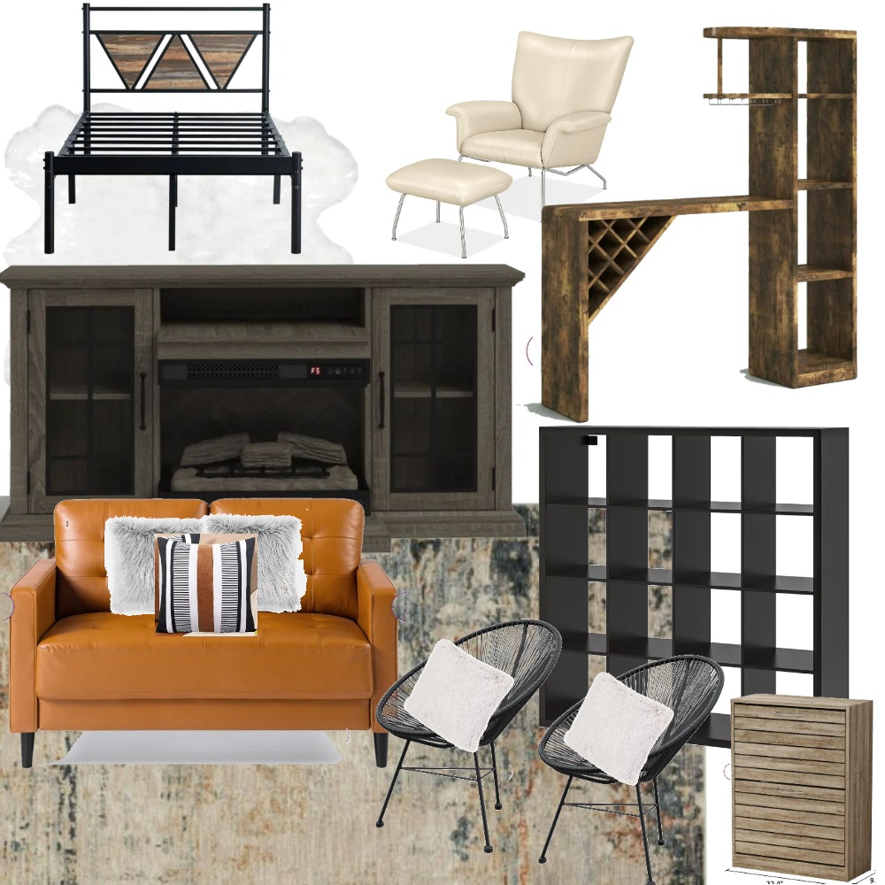 Modern Rustic Loft Interior Design Mood Board by saviora - Style Sourcebook