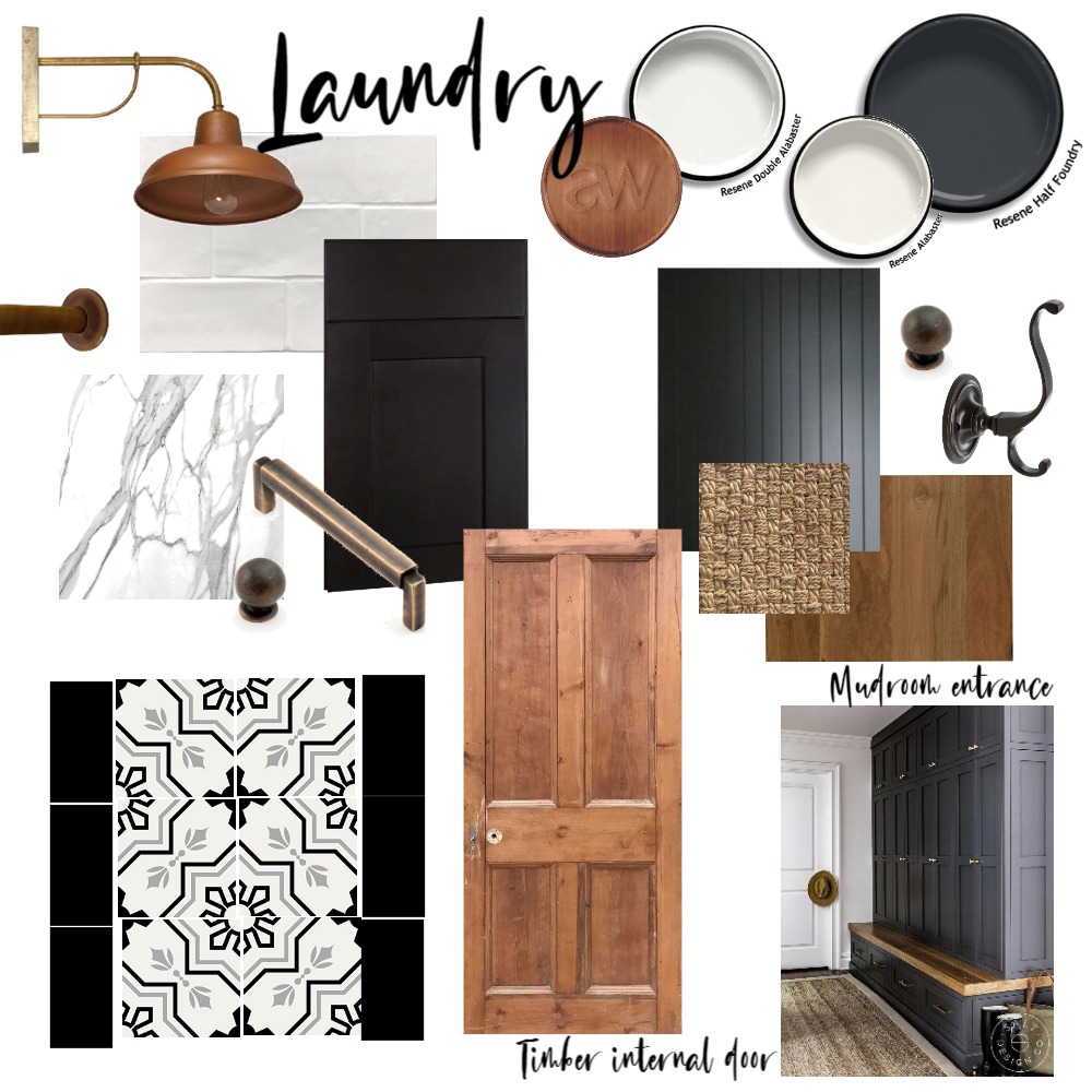 Heartwood Laundry V2 Interior Design Mood Board by BRAVE SPACE ...