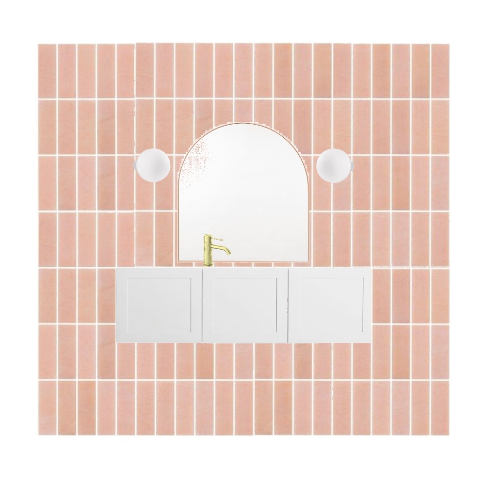 Blush Powder Room Interior Design Mood Board by Stevie Renae Interiors ...