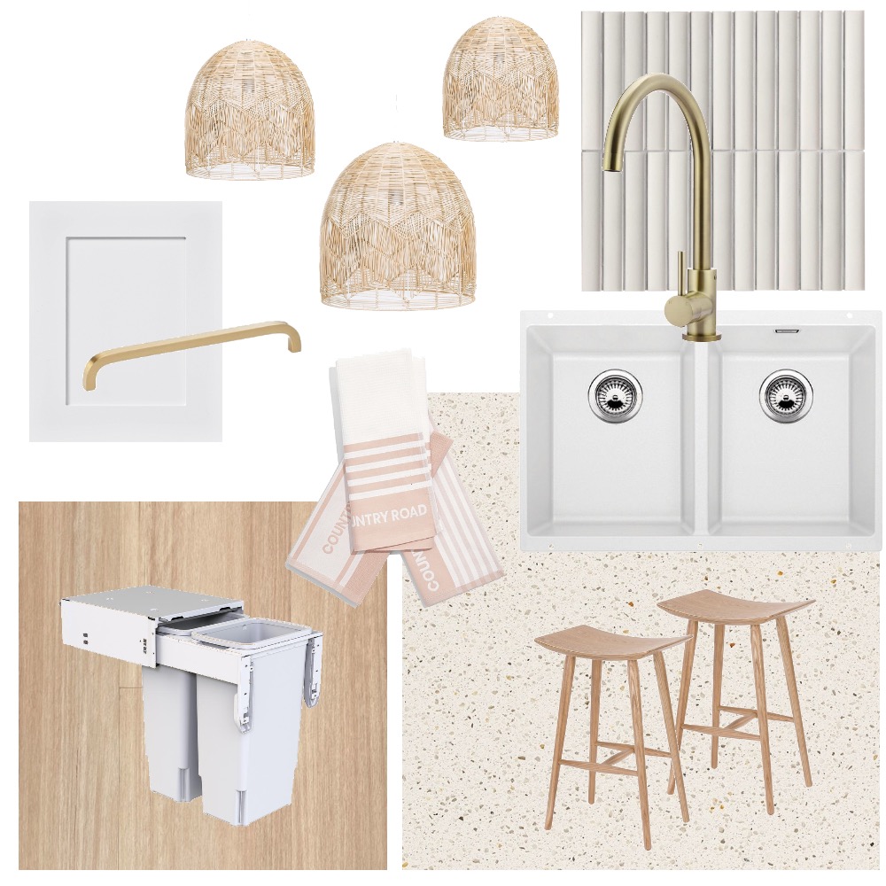 Coastal kitchen inspo Interior Design Mood Board by Zoe - Style Sourcebook