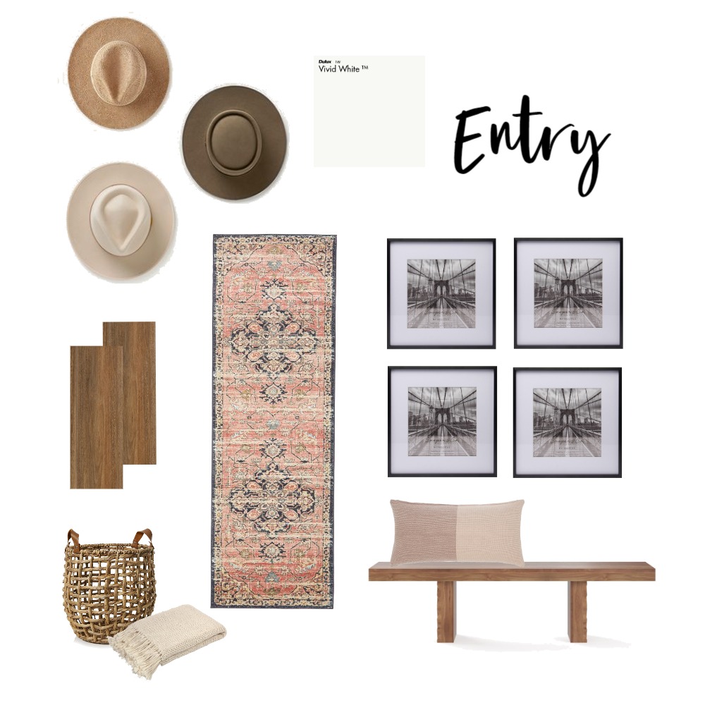 Entry Interior Design Mood Board by insidehomedesign - Style Sourcebook