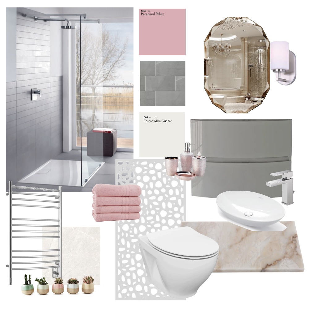 Bathroom Interior Design Mood Board by Andrea Design - Style Sourcebook
