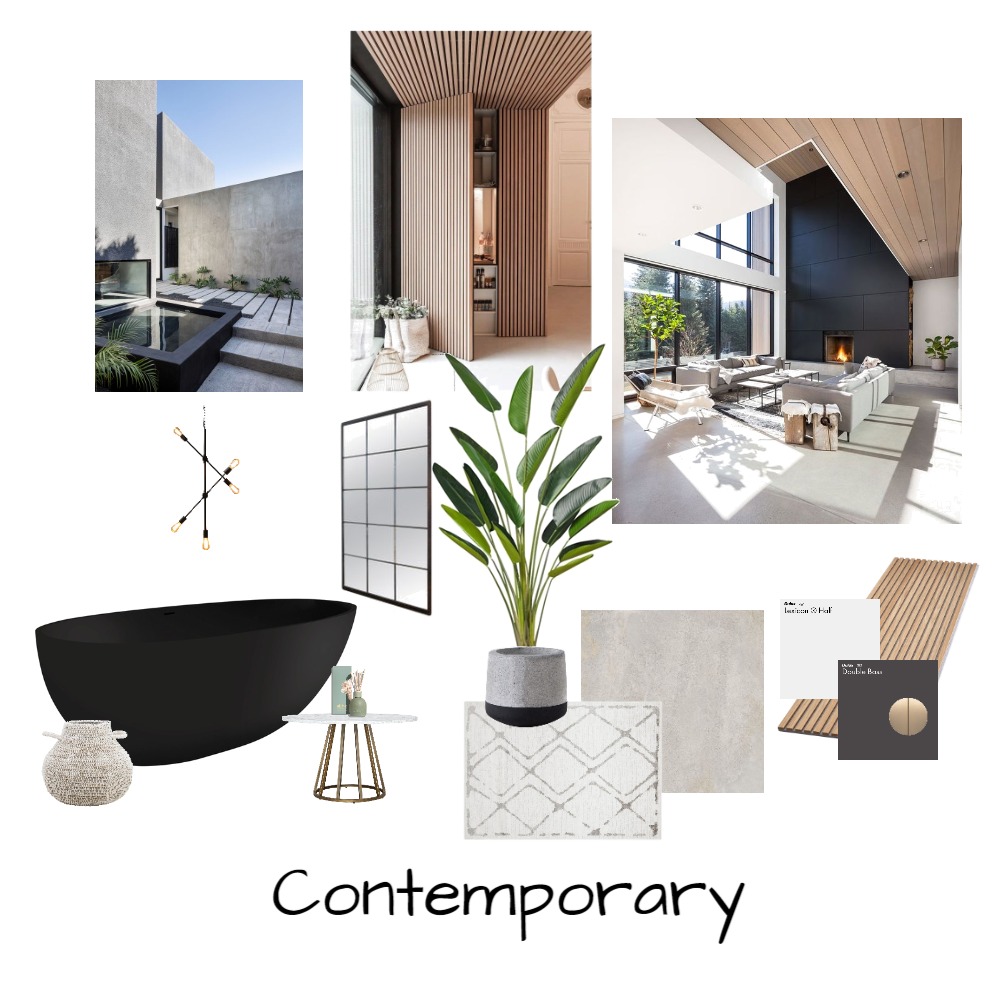 Contemporary Interior Design Mood Board by Model Interiors - Style ...