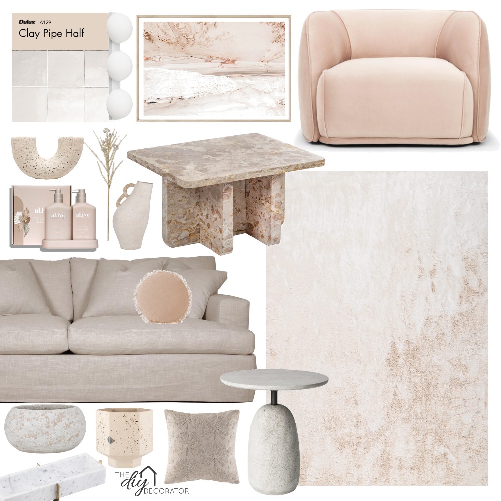 Cream dream Interior Design Mood Board by Thediydecorator - Style ...