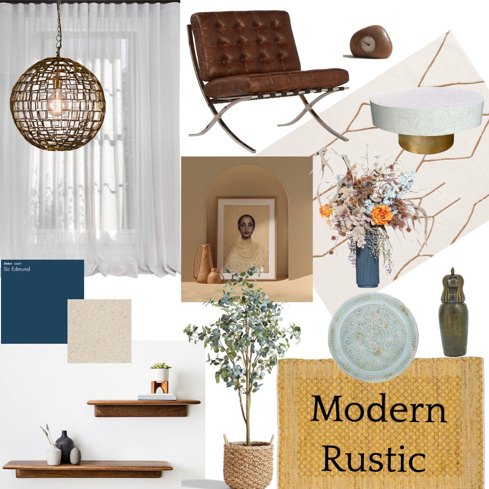 Modern Rustic Interior Design Mood Board by ali_marco | Style Sourcebook