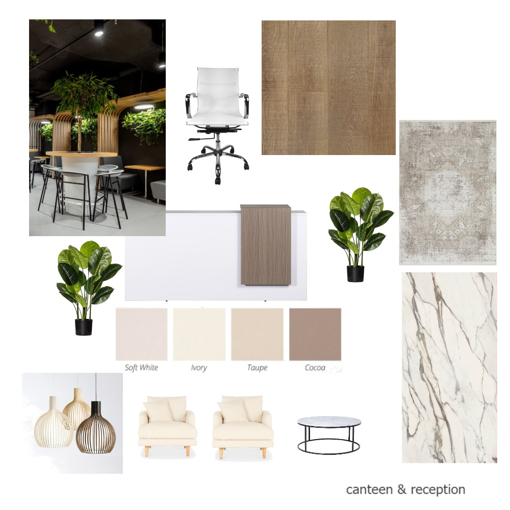 canteen and reception board Interior Design Mood Board by dimakatso ...