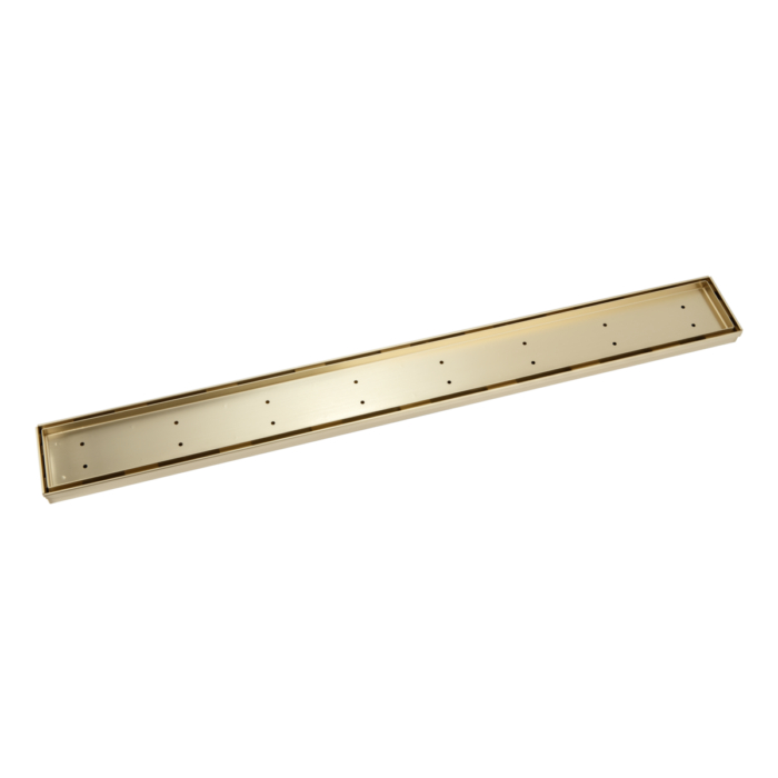 Pixi Tile Insert Shower Channel Waste 900mm - Brushed Brass by ABI ...