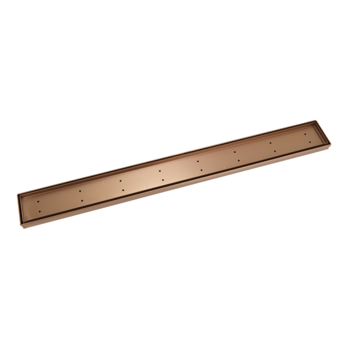 Pixi Tile Insert Shower Channel Waste 900mm - Brushed Copper by ABI ...