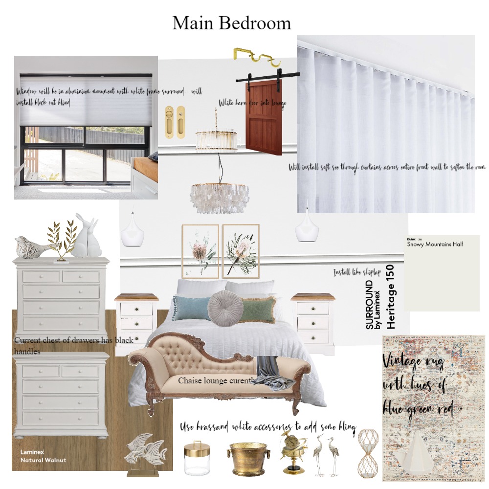 Reno FC Main Bedroom Interior Design Mood Board by suegerrand - Style ...