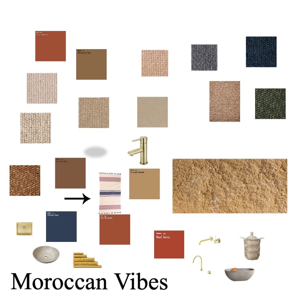 Moroccan Vibes Interior Design Mood Board by Salwa Benmaarouf - Style ...