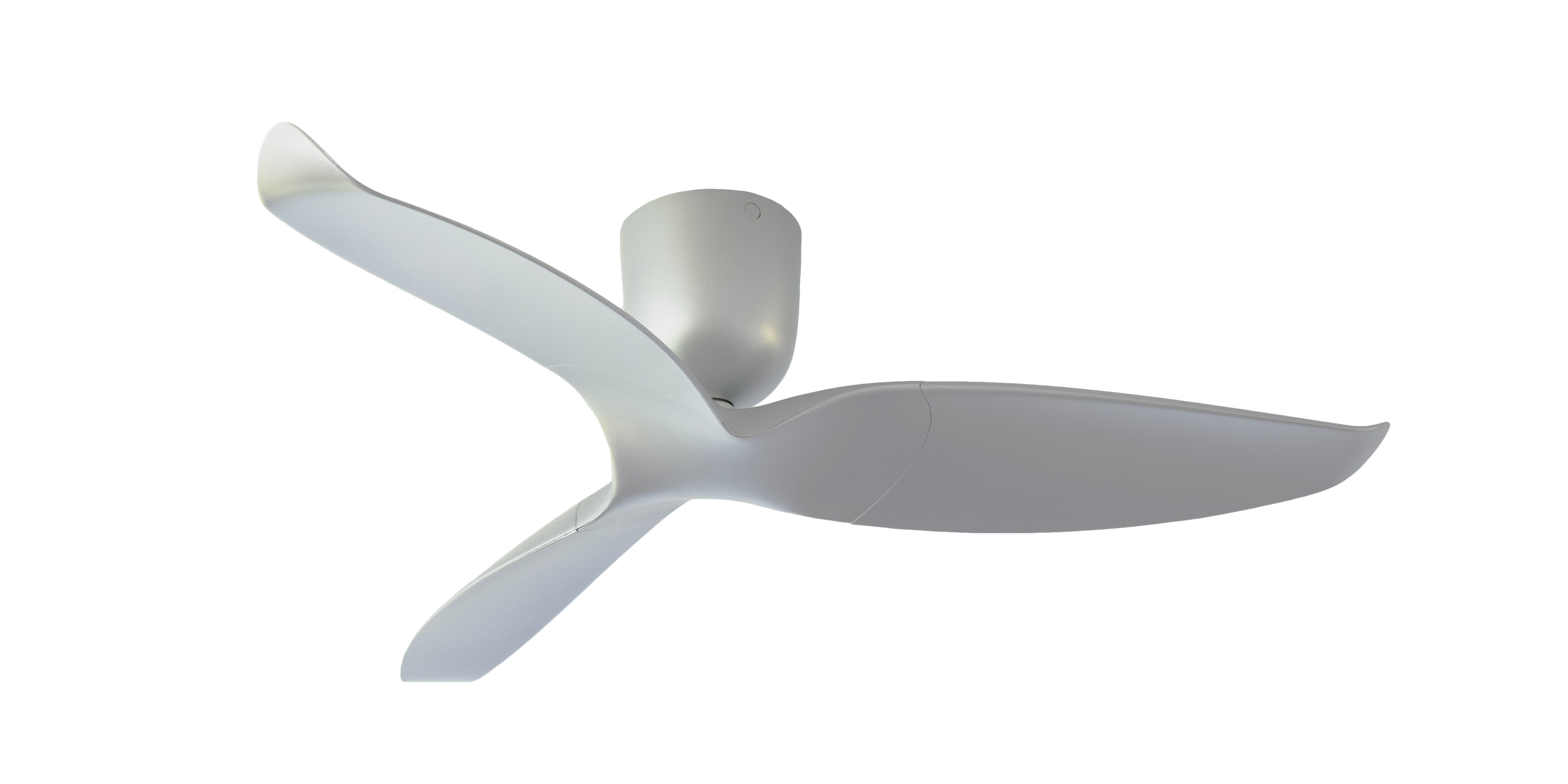 Aeratron AE3+ 3 Blade 50" DC Ceiling Fan With Remote Silver by Aeratron ...