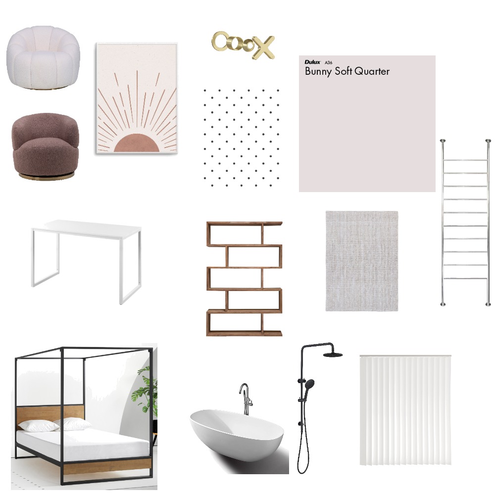 Modern chic bedroom Interior Design Mood Board by KHerbert - Style ...