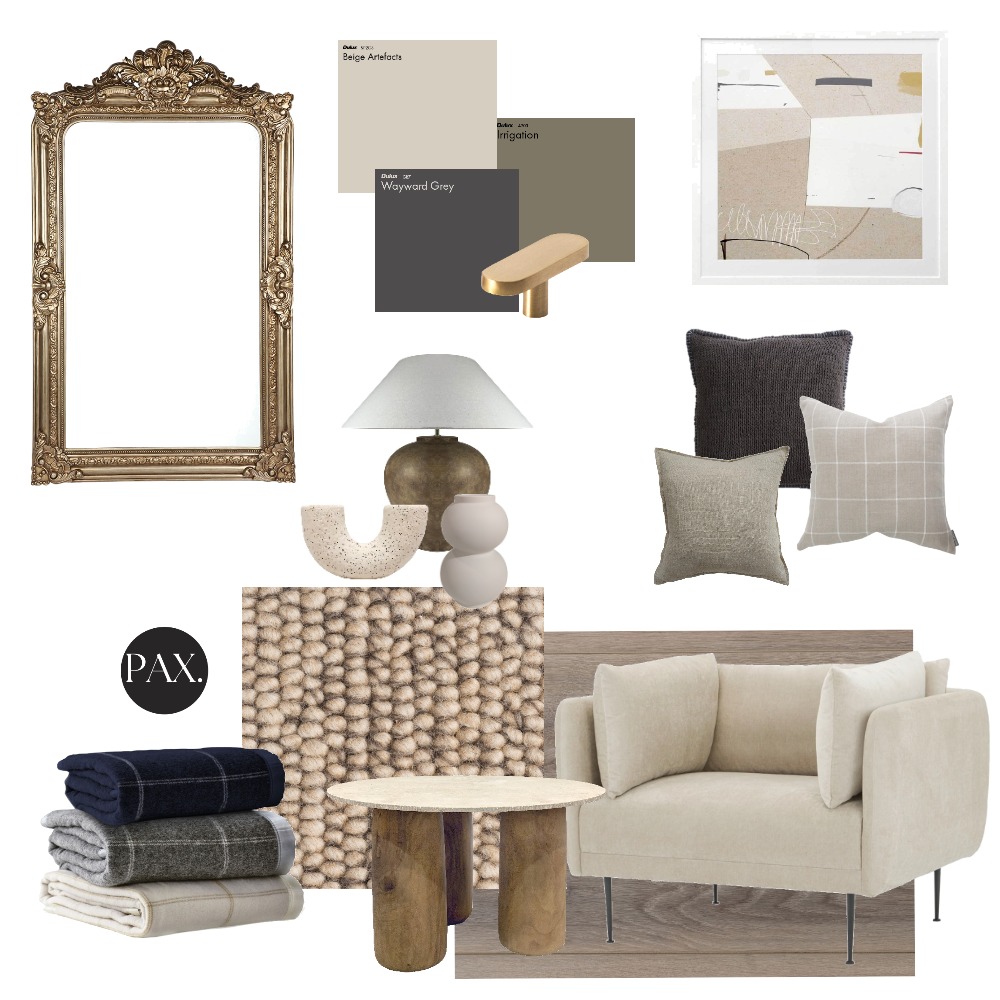 Warm Neutrals Interior Design Mood Board by PAX Interior Design - Style ...