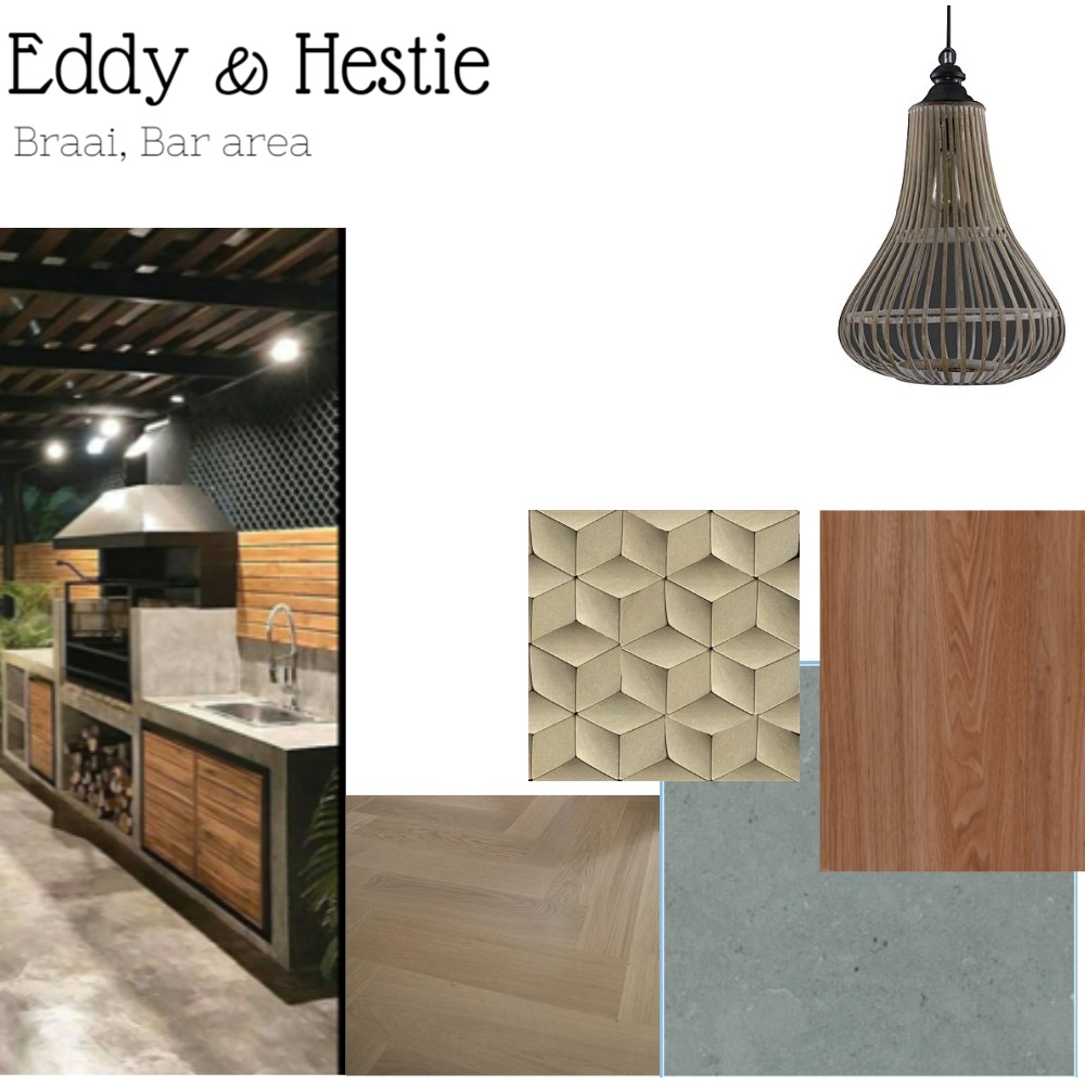 braai bar Interior Design Mood Board by Nadine Meijer - Style Sourcebook